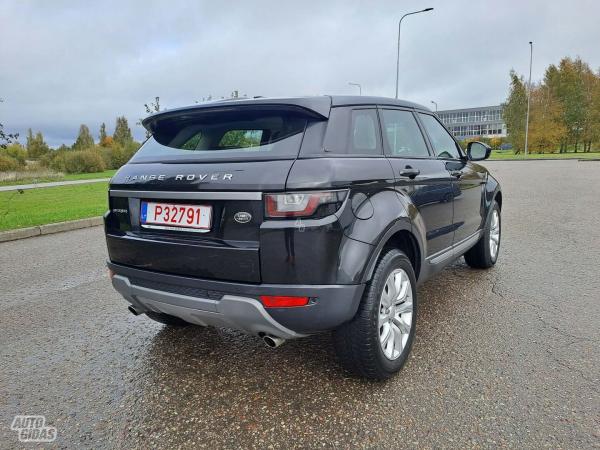 Land Rover Range Rover Evoque 2016 in Telschi on AUTOMOTO.COM.LV Black Land Rover Range Rover Evoque 2016 in Telschi, with an engine capacity of 2.00 L and mileage of 164 thousand km for 9700 €, photo 7 on AUTOMOTO.COM.LV