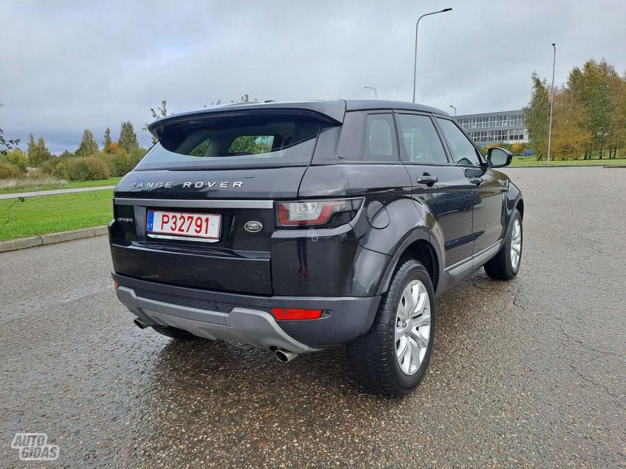 Black Land Rover Range Rover Evoque 2016 in Telschi, with an engine capacity of 2.00 L and mileage of 164 thousand km for 9700 €, photo 7 on AUTOMOTO.COM.LV
