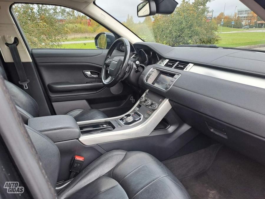 Black Land Rover Range Rover Evoque 2016 in Telschi, with an engine capacity of 2.00 L and mileage of 164 thousand km for 9700 €, photo 9 on AUTOMOTO.COM.LV