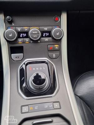 Black Land Rover Range Rover Evoque 2016 in Telschi, with an engine capacity of 2.00 L and mileage of 164 thousand km for 9700 €, photo 12 on AUTOMOTO.COM.LV