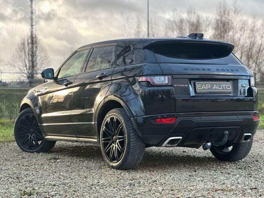 Melns Land Rover Range Rover Evoque 2017 Jelgava, ar dzinēja tilpumu 2.00 L un nobraukumu 0 tūkst. km par 16990 €, foto 4 vietnē AUTOMOTO.COM.LV