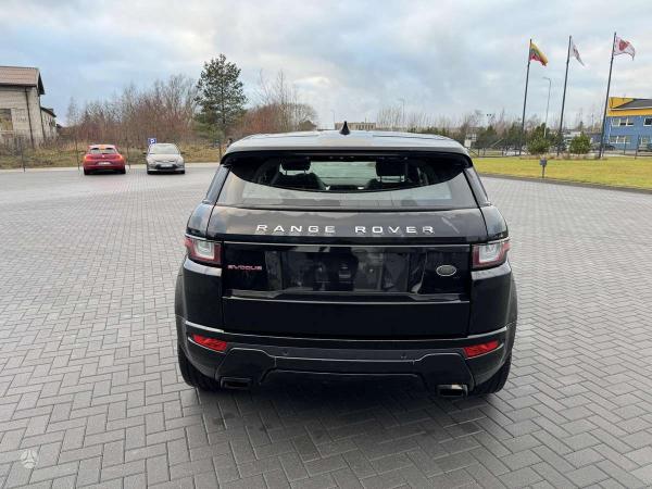 Black Land Rover Range Rover Evoque 2017 in Telschi, with an engine capacity of 2.00 L and mileage of 210 thousand km for 9999 €, photo 6 on AUTOMOTO.COM.LV