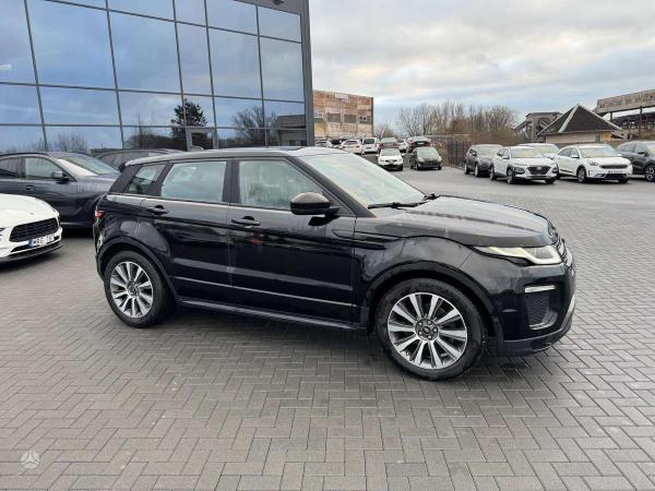 Black Land Rover Range Rover Evoque 2017 in Telschi, with an engine capacity of 2.00 L and mileage of 210 thousand km for 9999 €, photo 9 on AUTOMOTO.COM.LV