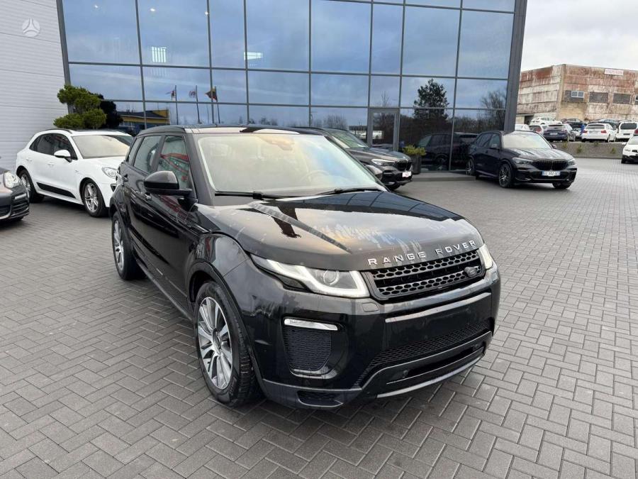 Melns Land Rover Range Rover Evoque 2017 Telšiai, ar dzinēja tilpumu 2.00 L un nobraukumu 210 tūkst. km par 9999 €, foto 10 vietnē AUTOMOTO.COM.LV