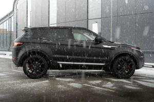 Black Land Rover Range Rover Evoque 2017 in Vilnius, with an engine capacity of 2.00 L and mileage of 145 thousand km for 13950 €, photo 7 on AUTOMOTO.COM.LV