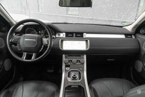 Black Land Rover Range Rover Evoque 2017 in Vilnius, with an engine capacity of 2.00 L and mileage of 145 thousand km for 13950 €, photo 13 on AUTOMOTO.COM.LV