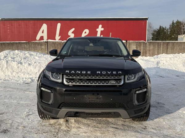 Melns Land Rover Range Rover Evoque 2017 Utena, ar dzinēja tilpumu 2.00 L un nobraukumu 201 tūkst. km par 7950 €, foto 2 vietnē AUTOMOTO.COM.LV