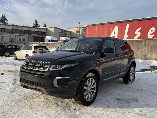 Melns Land Rover Range Rover Evoque 2017 Utena, ar dzinēja tilpumu 2.00 L un nobraukumu 201 tūkst. km par 7950 €, foto 3 vietnē AUTOMOTO.COM.LV
