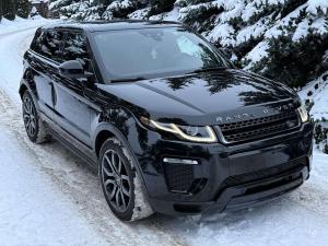 Black Land Rover Range Rover Evoque 2017 in Utena, with an engine capacity of 2.00 L and mileage of 202 thousand km for 9990 €, photo 2 on AUTOMOTO.COM.LV