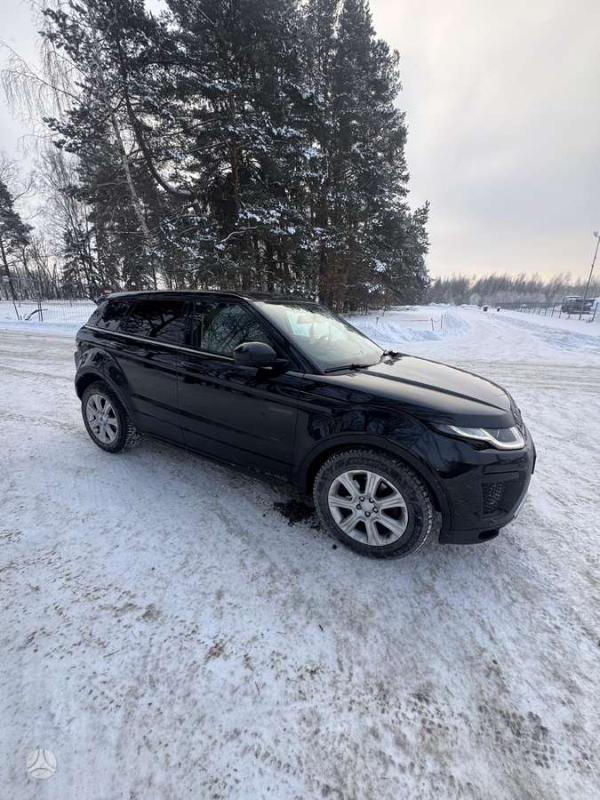 Melns Land Rover Range Rover Evoque 2017 Viļņa, ar dzinēja tilpumu 2.00 L un nobraukumu 260 tūkst. km par 9500 €, foto 2 vietnē AUTOMOTO.COM.LV