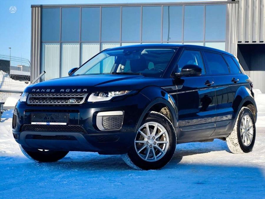 Melns Land Rover Range Rover Evoque 2017 Šauļi, ar dzinēja tilpumu 2.00 L un nobraukumu 173 tūkst. km par 7900 €, foto 1 vietnē AUTOMOTO.COM.LV