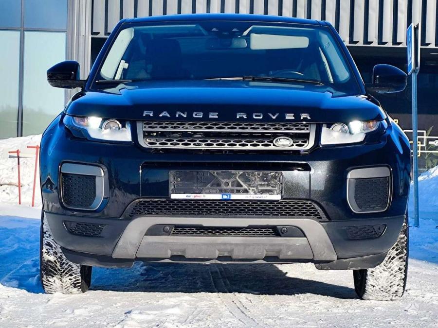 Melns Land Rover Range Rover Evoque 2017 Šauļi, ar dzinēja tilpumu 2.00 L un nobraukumu 173 tūkst. km par 7900 €, foto 2 vietnē AUTOMOTO.COM.LV