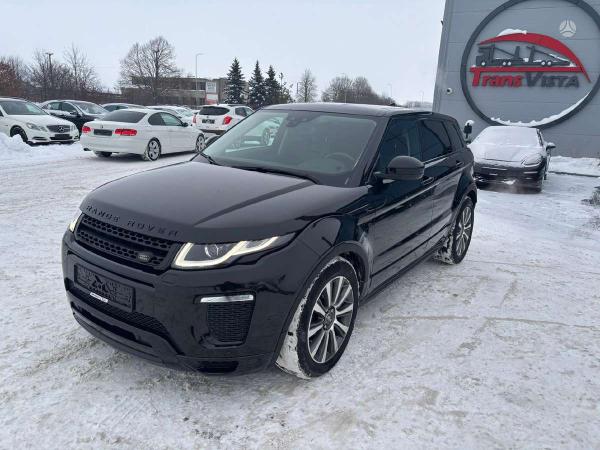 Melns Land Rover Range Rover Evoque 2017 Telšiai, ar dzinēja tilpumu 2.00 L un nobraukumu 210 tūkst. km par 12300 €, foto 1 vietnē AUTOMOTO.COM.LV