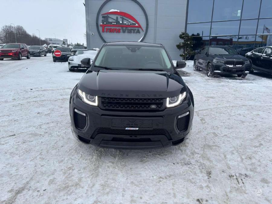 Black Land Rover Range Rover Evoque 2017 in Telschi, with an engine capacity of 2.00 L and mileage of 210 thousand km for 12300 €, photo 9 on AUTOMOTO.COM.LV