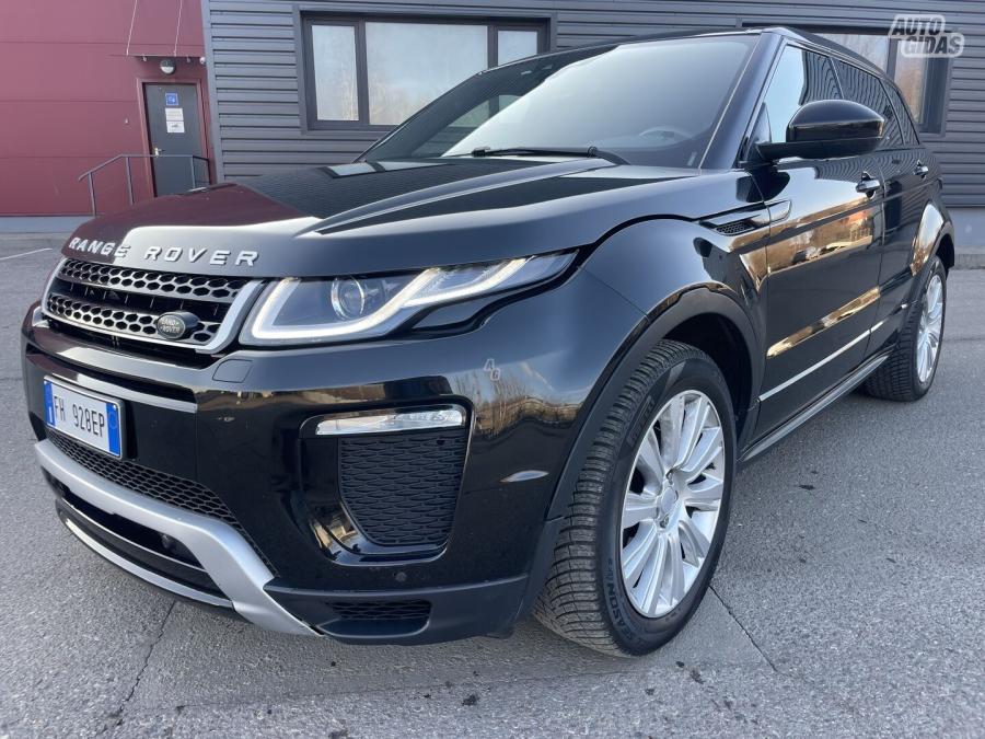 Melns Land Rover Range Rover Evoque 2017 Kauņa, ar dzinēja tilpumu 2.00 L un nobraukumu 178 tūkst. km par 12900 €, foto 7 vietnē AUTOMOTO.COM.LV