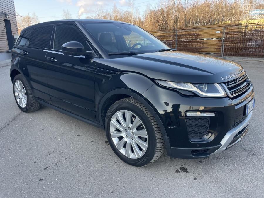 Melns Land Rover Range Rover Evoque 2017 Kauņa, ar dzinēja tilpumu 2.00 L un nobraukumu 178 tūkst. km par 12900 €, foto 8 vietnē AUTOMOTO.COM.LV