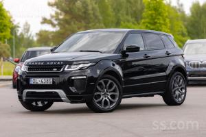 Melns Land Rover Range Rover Evoque 2017 Jelgava, ar dzinēja tilpumu 2.00 L un nobraukumu 0 tūkst. km par 13500 €, foto  vietnē AUTOMOTO.COM.LV