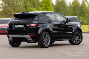 Black Land Rover Range Rover Evoque 2017 in Jelgava, with an engine capacity of 2.00 L and mileage of 0 thousand km for 13500 €, photo 5 on AUTOMOTO.COM.LV