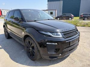 Melns Land Rover Range Rover Evoque 2017 Alīta, ar dzinēja tilpumu 2.00 L un nobraukumu 158 tūkst. km par 8550 €, foto  vietnē AUTOMOTO.COM.LV