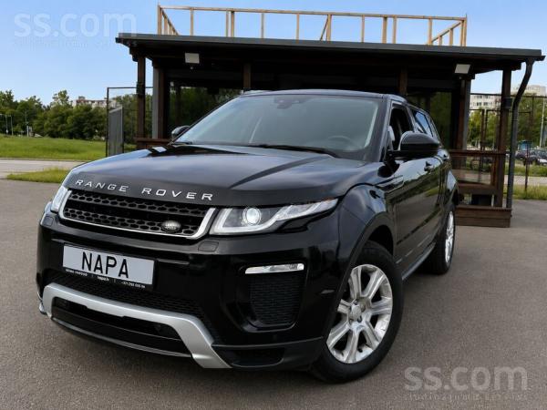 Melns Land Rover Range Rover Evoque 2017 Rīga, ar dzinēja tilpumu 2.00 L un nobraukumu 184 tūkst. km par 13500 €, foto 1 vietnē AUTOMOTO.COM.LV