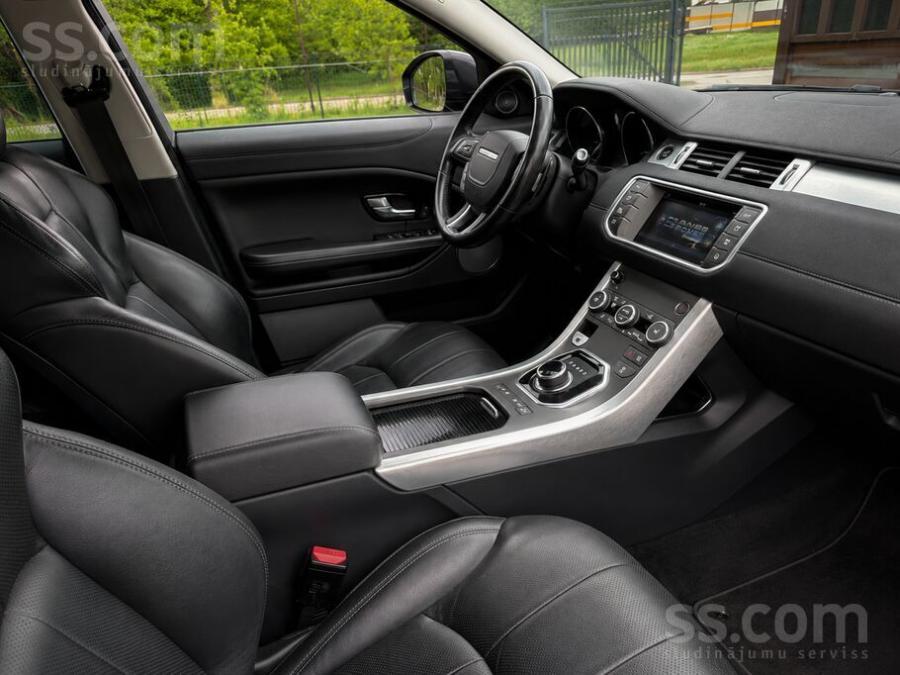 Melns Land Rover Range Rover Evoque 2017 Rīga, ar dzinēja tilpumu 2.00 L un nobraukumu 184 tūkst. km par 13500 €, foto 12 vietnē AUTOMOTO.COM.LV