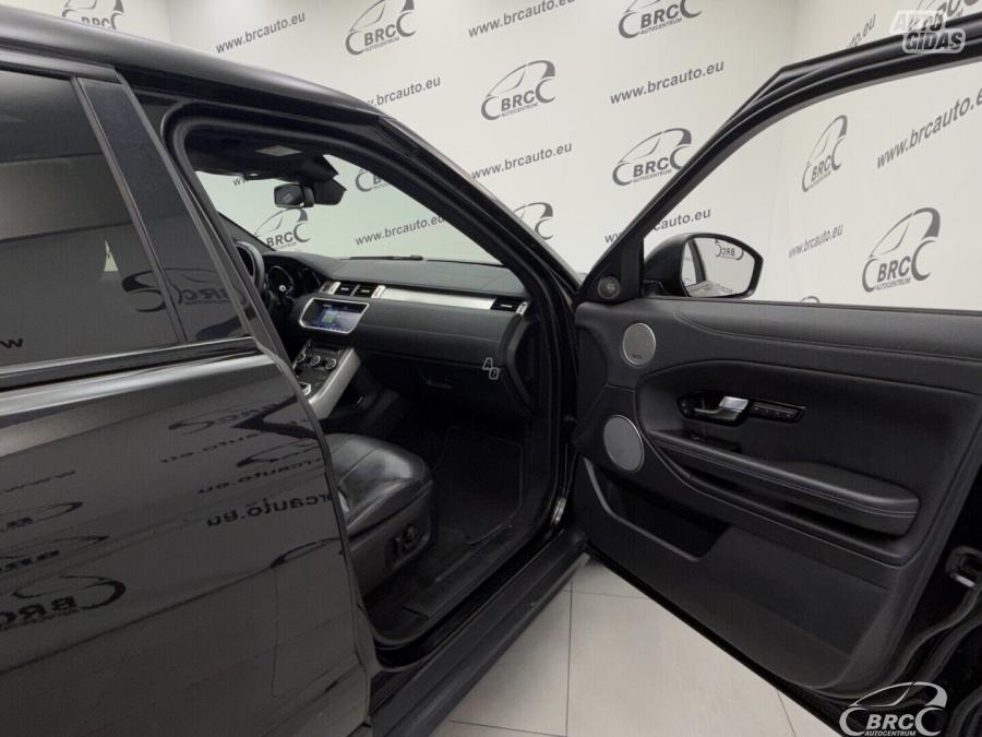 Black Land Rover Range Rover Evoque 2017 in Avizieniai, with an engine capacity of 2.00 L and mileage of 171 thousand km for 12300 €, photo 9 on AUTOMOTO.COM.LV