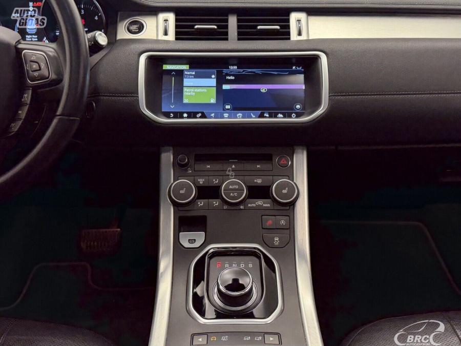 Black Land Rover Range Rover Evoque 2017 in Avizieniai, with an engine capacity of 2.00 L and mileage of 171 thousand km for 12300 €, photo 17 on AUTOMOTO.COM.LV