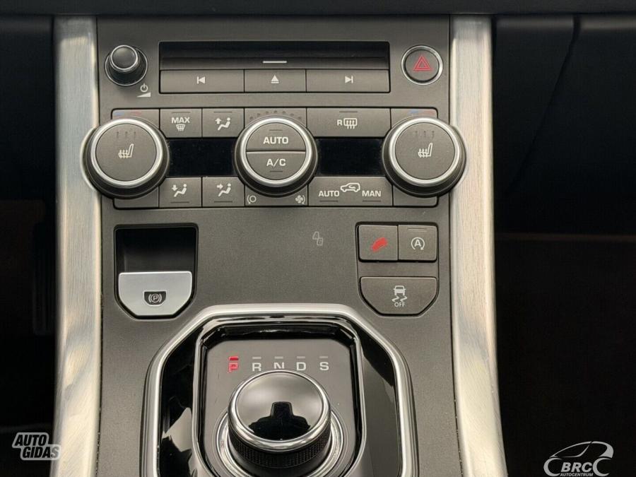 Black Land Rover Range Rover Evoque 2017 in Avizieniai, with an engine capacity of 2.00 L and mileage of 171 thousand km for 12300 €, photo 20 on AUTOMOTO.COM.LV