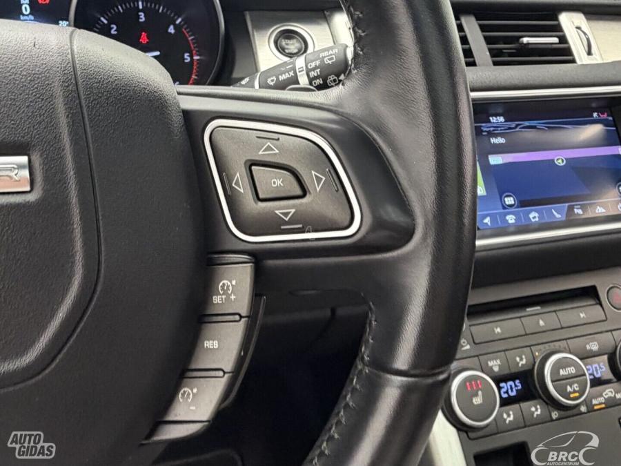Black Land Rover Range Rover Evoque 2017 in Avizieniai, with an engine capacity of 2.00 L and mileage of 171 thousand km for 12300 €, photo 32 on AUTOMOTO.COM.LV