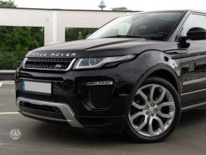 Black Land Rover Range Rover Evoque 2017 in Vilnius, with an engine capacity of 2.00 L and mileage of 76 thousand km for 16900 €, photo 4 on AUTOMOTO.COM.LV