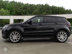 Black Land Rover Range Rover Evoque 2017 in Vilnius, with an engine capacity of 2.00 L and mileage of 76 thousand km for 16900 €, photo 5 on AUTOMOTO.COM.LV