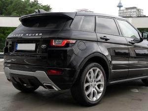 Black Land Rover Range Rover Evoque 2017 in Vilnius, with an engine capacity of 2.00 L and mileage of 76 thousand km for 16900 €, photo 11 on AUTOMOTO.COM.LV