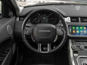 Black Land Rover Range Rover Evoque 2017 in Vilnius, with an engine capacity of 2.00 L and mileage of 76 thousand km for 16900 €, photo 20 on AUTOMOTO.COM.LV