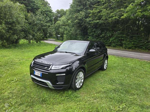 Black Land Rover Range Rover Evoque 2017 in Kaunas, with an engine capacity of 2.00 L and mileage of 180 thousand km for 11950 €, photo 1 on AUTOMOTO.COM.LV