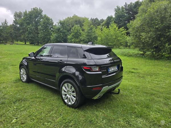 Black Land Rover Range Rover Evoque 2017 in Kaunas, with an engine capacity of 2.00 L and mileage of 180 thousand km for 11950 €, photo 7 on AUTOMOTO.COM.LV
