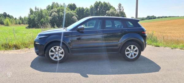 Black Land Rover Range Rover Evoque 2017 in Alytus, with an engine capacity of 2.00 L and mileage of 189 thousand km for 7500 €, photo 3 on AUTOMOTO.COM.LV