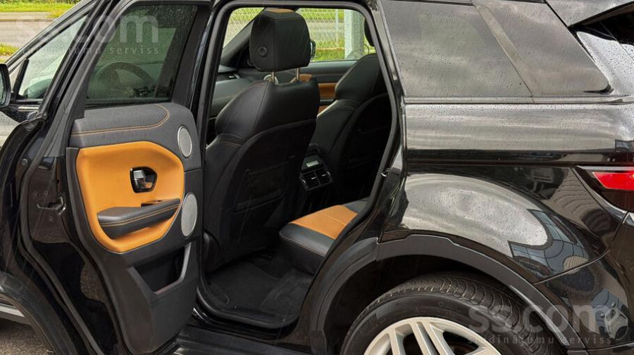 Black Land Rover Range Rover Evoque 2017 in Daugavpils, with an engine capacity of 2.00 L and mileage of 203 thousand km for 14550 €, photo 20 on AUTOMOTO.COM.LV