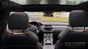 Black Land Rover Range Rover Evoque 2017 in Daugavpils, with an engine capacity of 2.00 L and mileage of 203 thousand km for 14550 €, photo 23 on AUTOMOTO.COM.LV