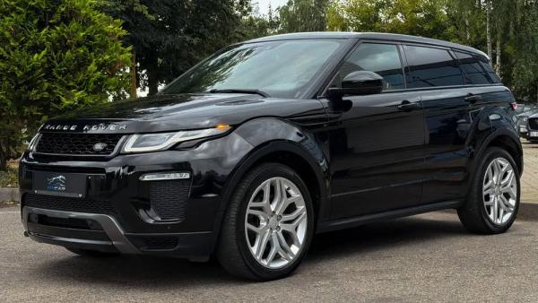 Black Land Rover Range Rover Evoque 2017 in Daugavpils, with an engine capacity of 2.00 L and mileage of 203 thousand km for 14550 €, photo 4 on AUTOMOTO.COM.LV