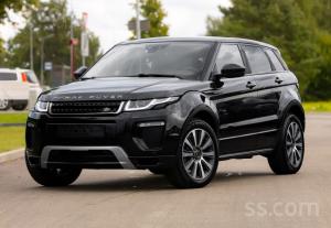 Melns Land Rover Range Rover Evoque 2017 Jelgava, ar dzinēja tilpumu 2.00 L un nobraukumu 0 tūkst. km par 11700 €, foto  vietnē AUTOMOTO.COM.LV