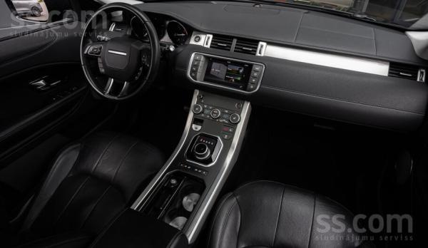 Black Land Rover Range Rover Evoque 2017 in Jelgava, with an engine capacity of 2.00 L and mileage of 0 thousand km for 11700 €, photo 10 on AUTOMOTO.COM.LV