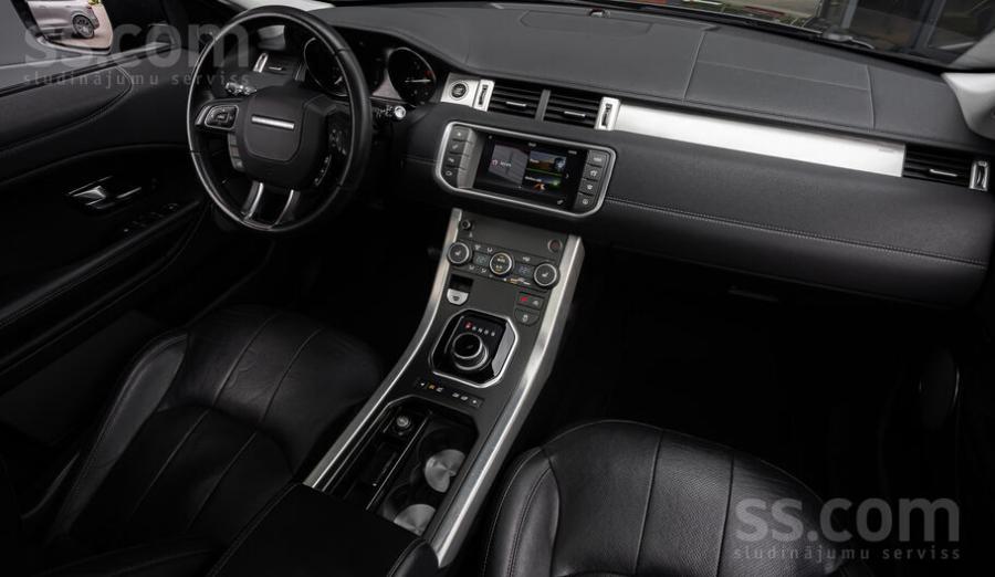Melns Land Rover Range Rover Evoque 2017 Jelgava, ar dzinēja tilpumu 2.00 L un nobraukumu 0 tūkst. km par 11700 €, foto 11 vietnē AUTOMOTO.COM.LV