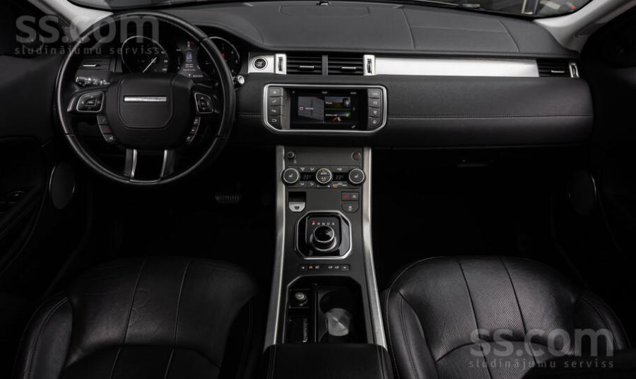 Melns Land Rover Range Rover Evoque 2017 Jelgava, ar dzinēja tilpumu 2.00 L un nobraukumu 0 tūkst. km par 11700 €, foto 12 vietnē AUTOMOTO.COM.LV