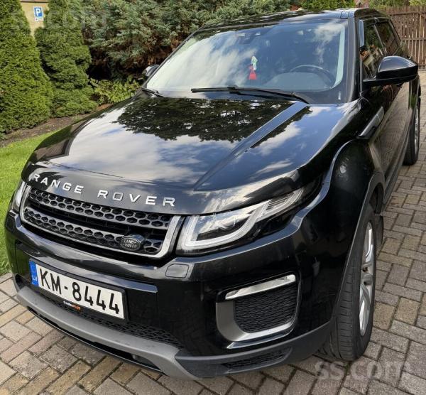 Black Land Rover Range Rover Evoque 2017 in Kuldiga, with an engine capacity of 2.00 L and mileage of 257 thousand km for 11500 €, photo 10 on AUTOMOTO.COM.LV