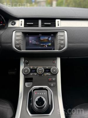 Black Land Rover Range Rover Evoque 2017 in Riga, with an engine capacity of 2.00 L and mileage of 185 thousand km for 11500 €, photo 14 on AUTOMOTO.COM.LV