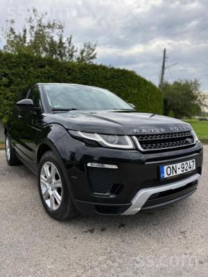 Black Land Rover Range Rover Evoque 2017 in Riga, with an engine capacity of 2.00 L and mileage of 185 thousand km for 11500 €, photo 3 on AUTOMOTO.COM.LV