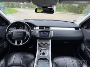 Black Land Rover Range Rover Evoque 2017 in Riga, with an engine capacity of 2.00 L and mileage of 185 thousand km for 11500 €, photo 10 on AUTOMOTO.COM.LV