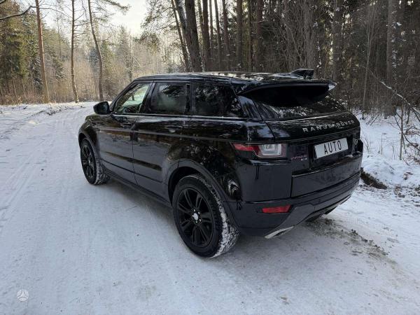 Black Land Rover Range Rover Evoque 2018 in Taurage, with an engine capacity of 2.00 L and mileage of 153 thousand km for 13600 €, photo 4 on AUTOMOTO.COM.LV
