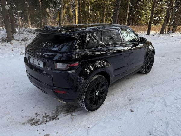 Black Land Rover Range Rover Evoque 2018 in Taurage, with an engine capacity of 2.00 L and mileage of 153 thousand km for 13600 €, photo 5 on AUTOMOTO.COM.LV