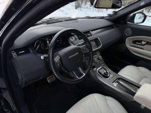 Melns Land Rover Range Rover Evoque 2018 Tauragė, ar dzinēja tilpumu 2.00 L un nobraukumu 153 tūkst. km par 13600 €, foto 14 vietnē AUTOMOTO.COM.LV
